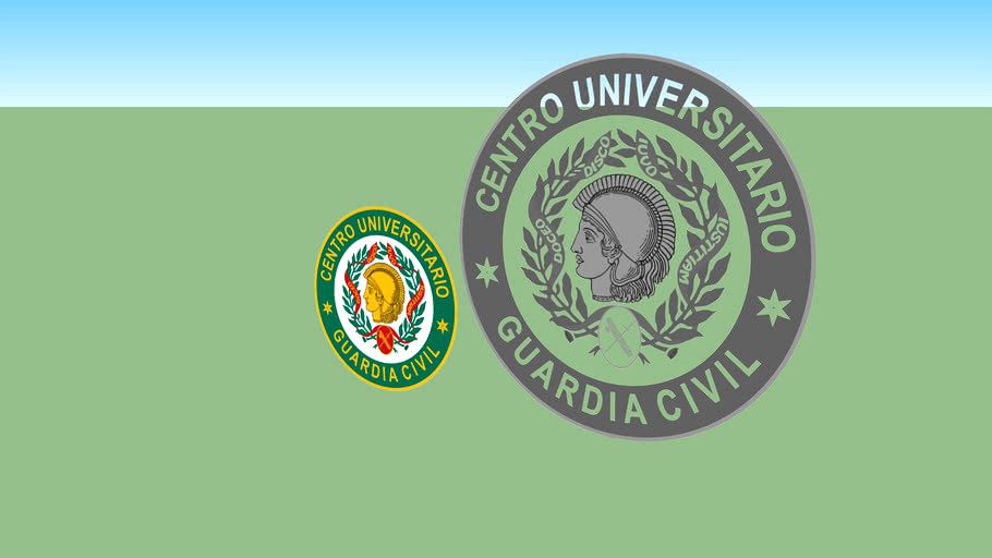 Logo CUGC 3d model