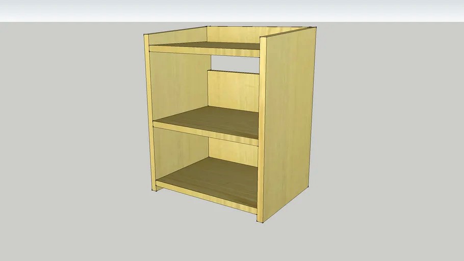 simple night table 3d model