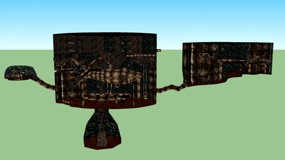 Banjo-Kazooie -Clanker's-Cavern. 3d model