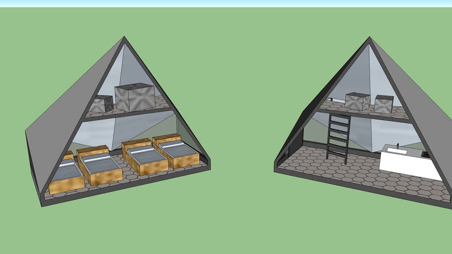 RIGA] Soldier living quarters 3d model