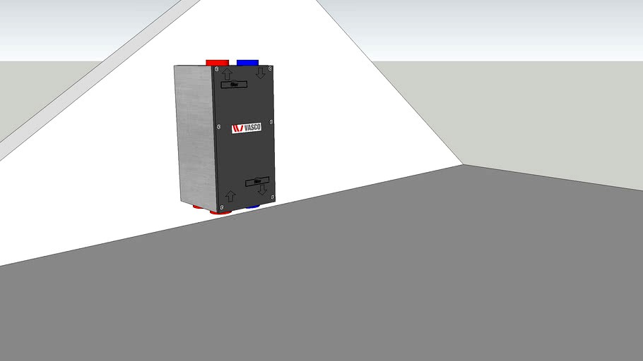 Vasco Unit ventilation 3d model
