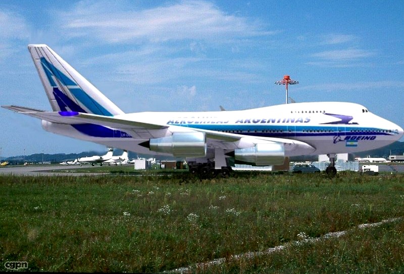 Boeing 747 SP3d model