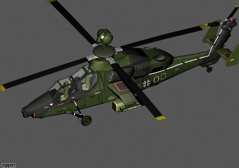 UH Tiger Eurocopter3d model
