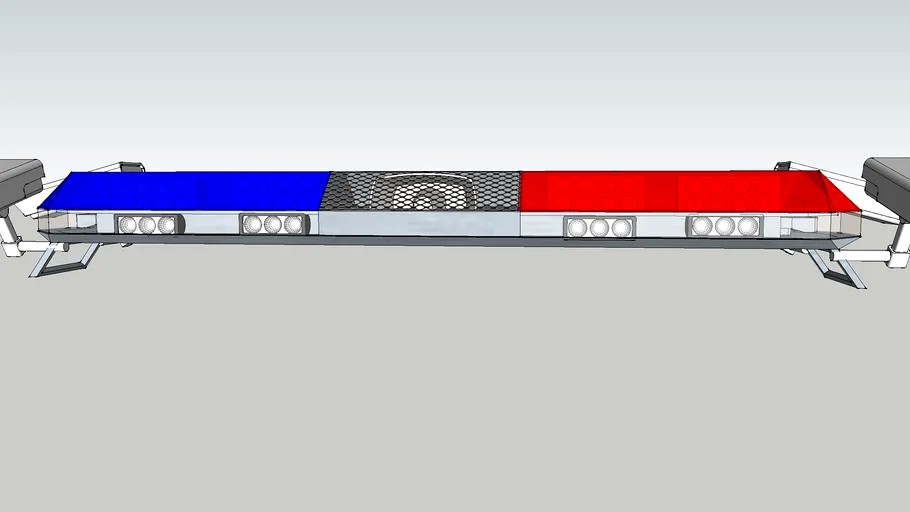 torreta code 3 mx 7000 3d model