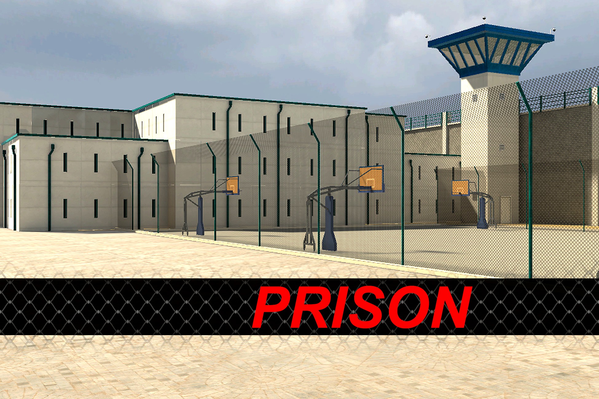prison 3d model