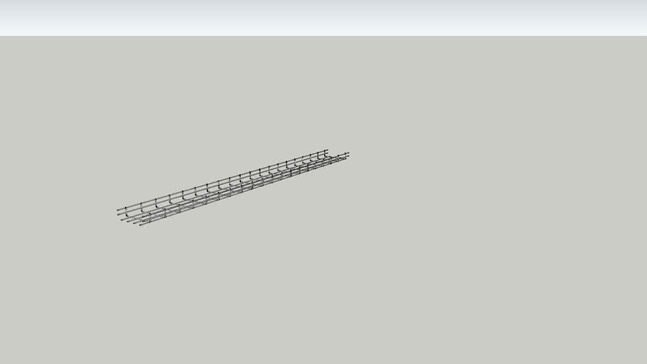Electric cable tray 3d model