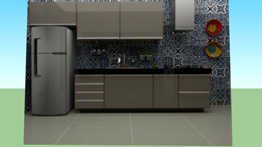 cozinha/kitchen 3d model