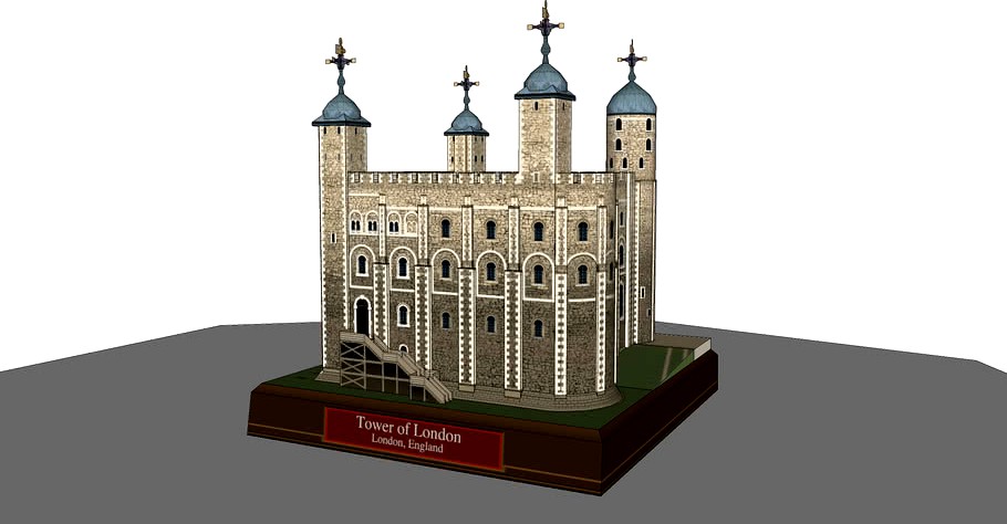 Tower of London 3d model