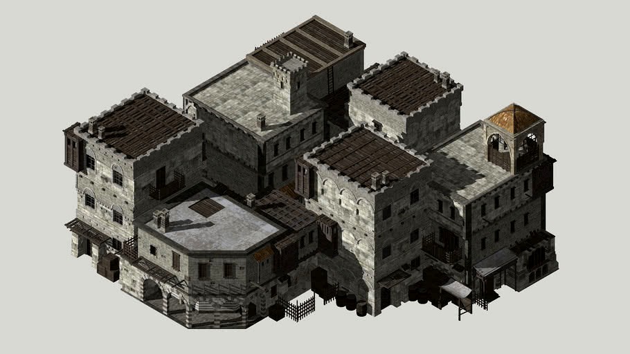 Medieval block 5 3d model