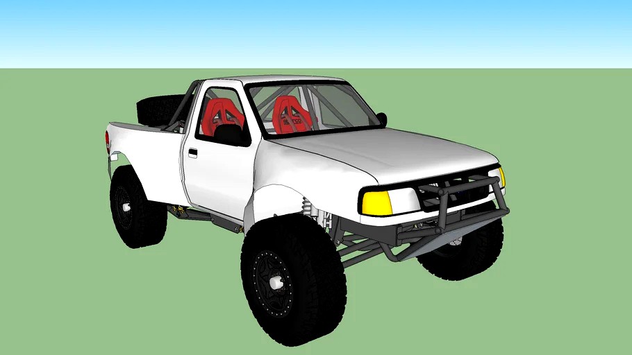 Ford Ranger Prerunner 3d model