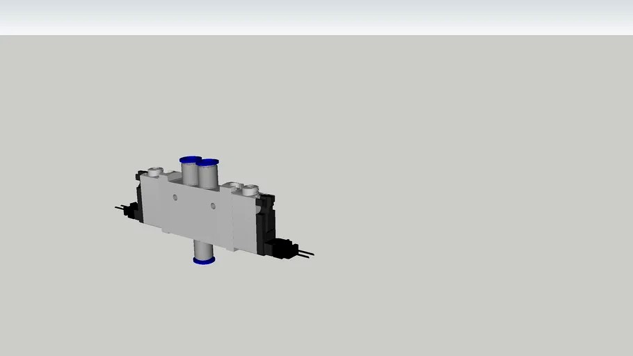 Frc Festo Double Pneumatic Solenoid 3d Model