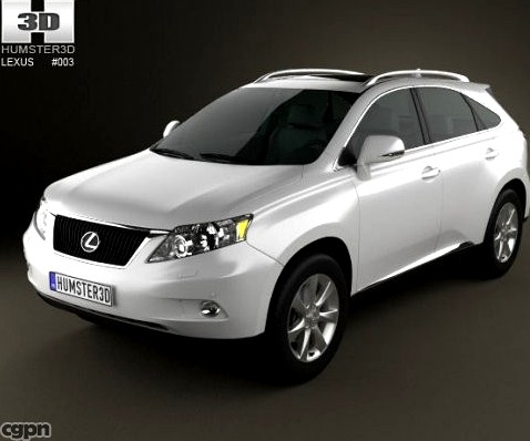 Lexus RX 20103d model