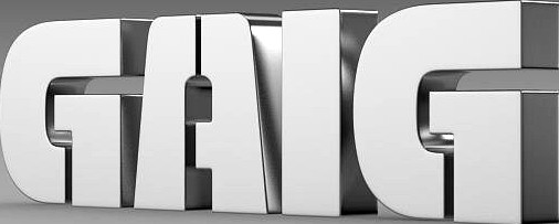 GAIG logo3d model