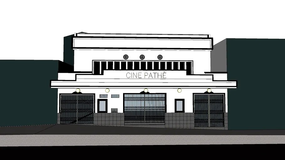 Cine Pathe - Savassi 3d model