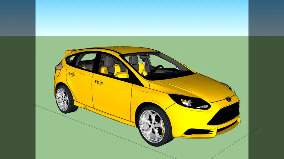 FORD FOCUS 3d model