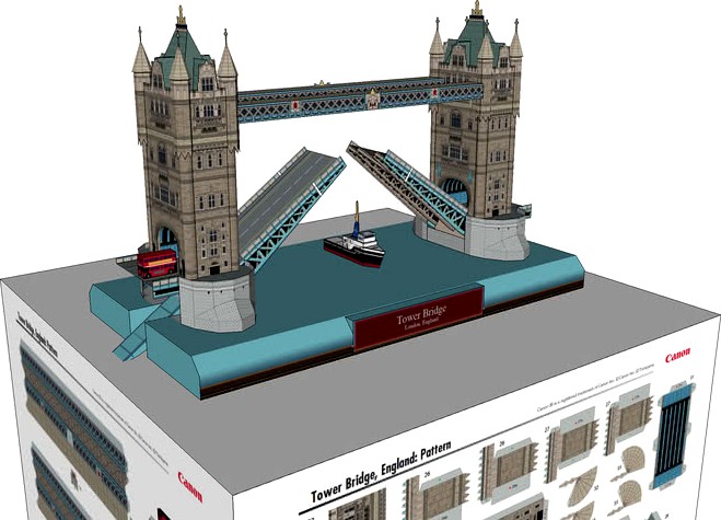 Tower Bridge, London 3d model