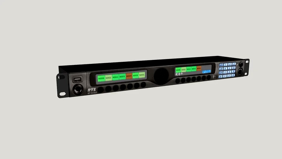 RTS KP-12 CLD COMMUNICATION PANEL 3d model
