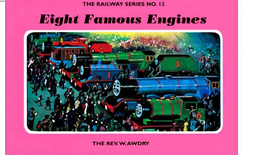 Eight Famous Engines Book cover 3d model