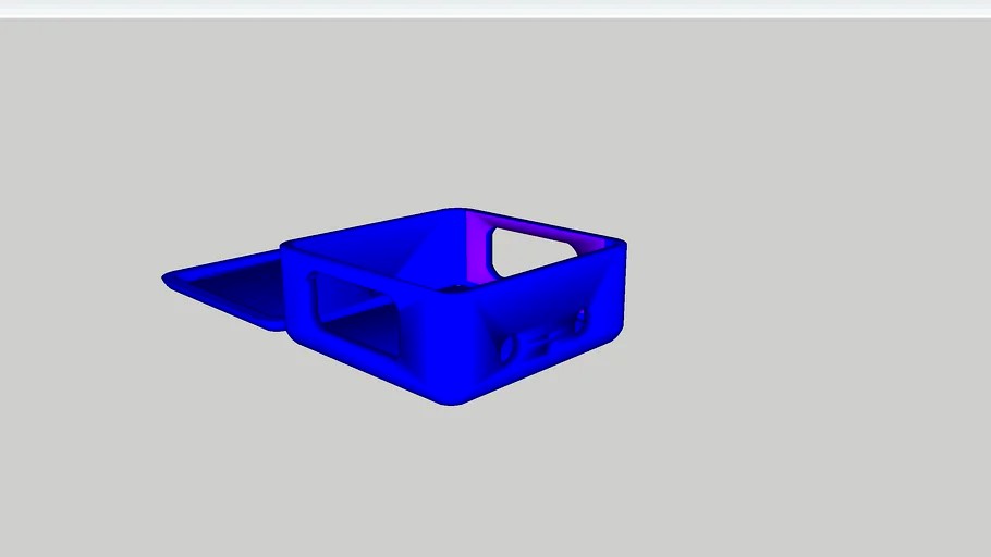 speaker box 3d printer model