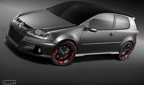 Volkswagen Golf V GTI-R concept3d model