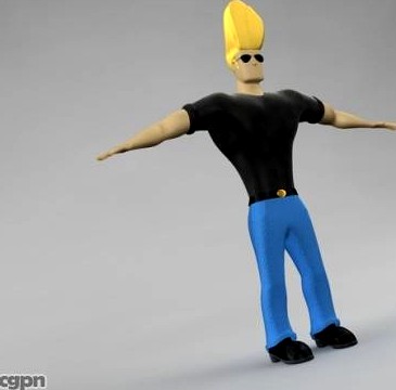 Johnny Bravo3d model
