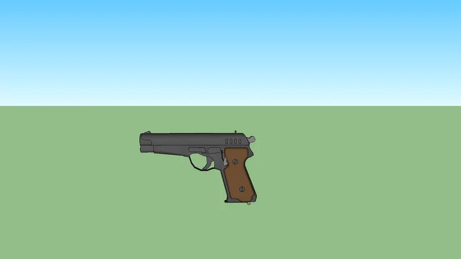 Volkspistole (W) 3d model