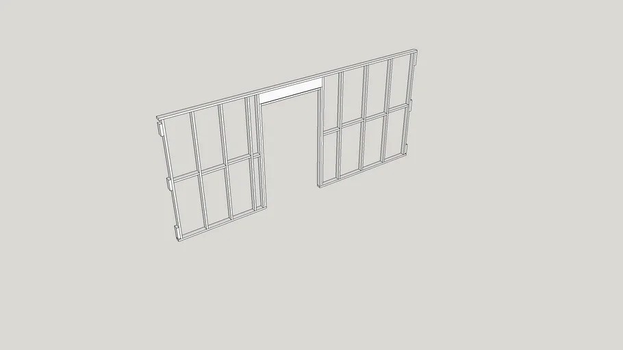 dynamic timber frame 3d model