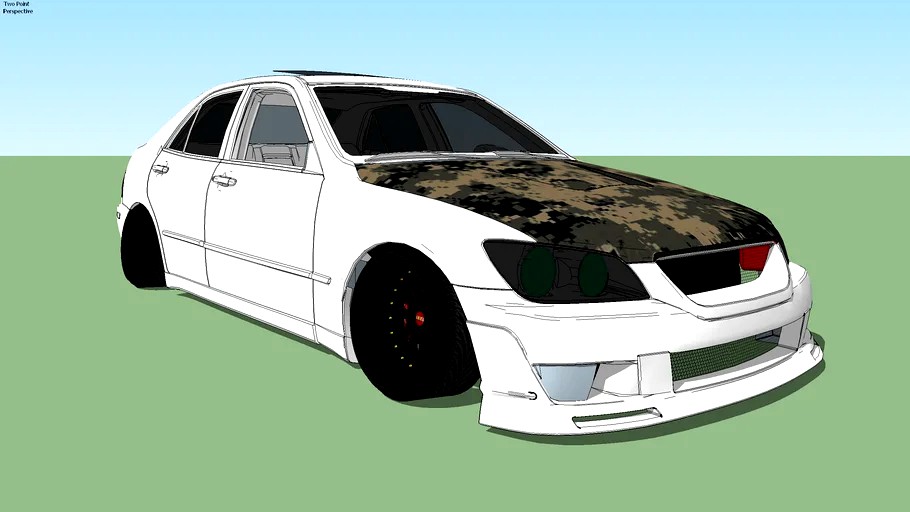 Lexus IS300 3d model