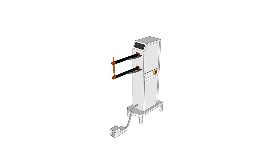 spot welding machine 3d model