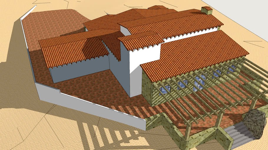 CASA RUSTICA 2 3d model