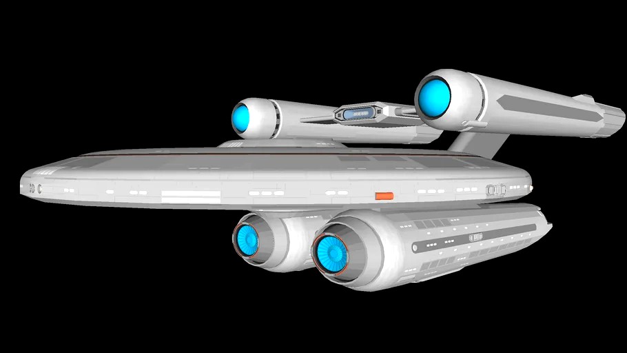 Basic Starship; Apollo Class 3d model