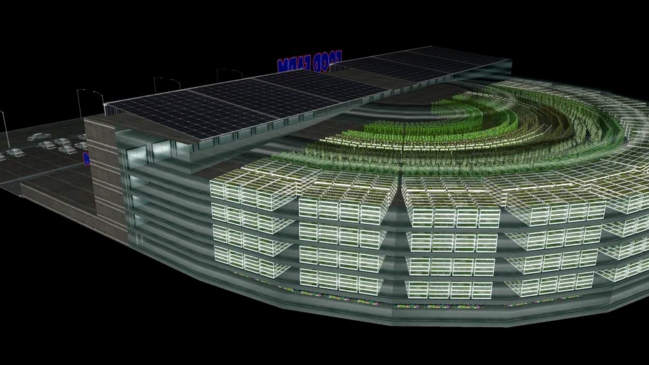 VERTICAL FARM 3d model