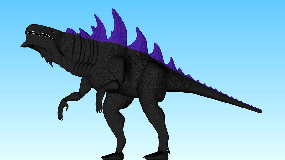 Godzilla 1998 (Zilla) 3d model
