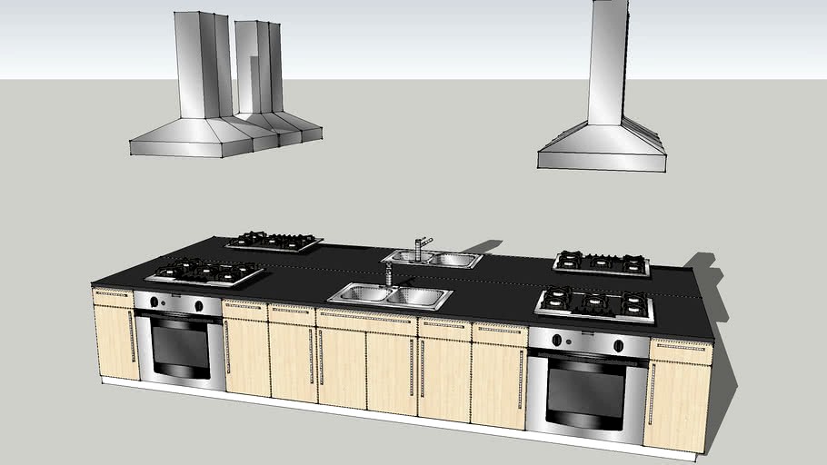 COCINA MASTERCHEF 3d model