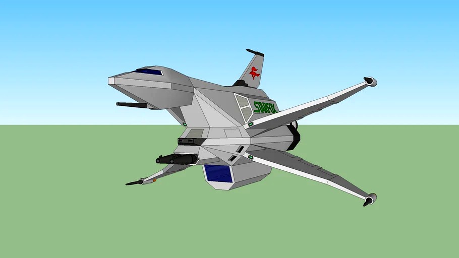 Great Fox (Zero) 3d model