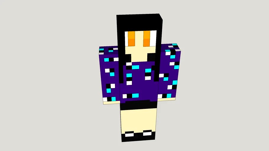 Minecraft Aphmau Skin 3d model