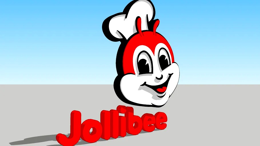 JOLLIBEE 3D LOGO model