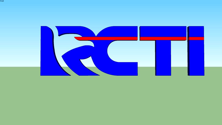 RCTI New Logo 3d model