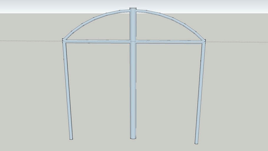 inner window moulding 3d model