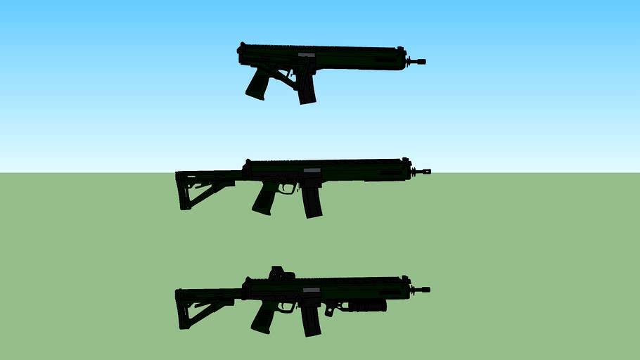 Imbel_Izmash IA2 6.5x39mm (Standard) 3d model