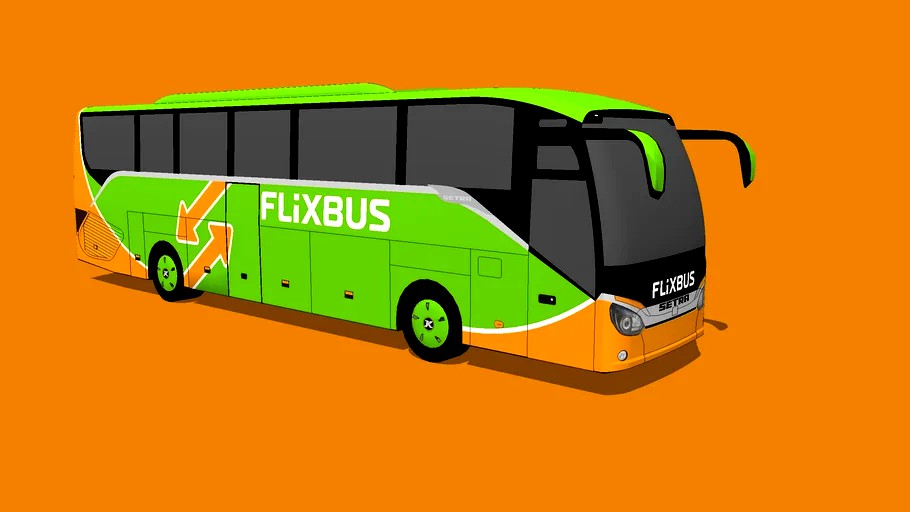 Flixbus Setra S 515 HD 3d model