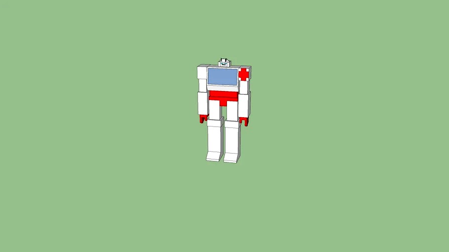 Ratchet Transformer 3d model