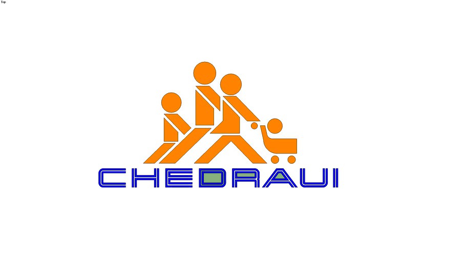 Chedraui_Logo 3d model