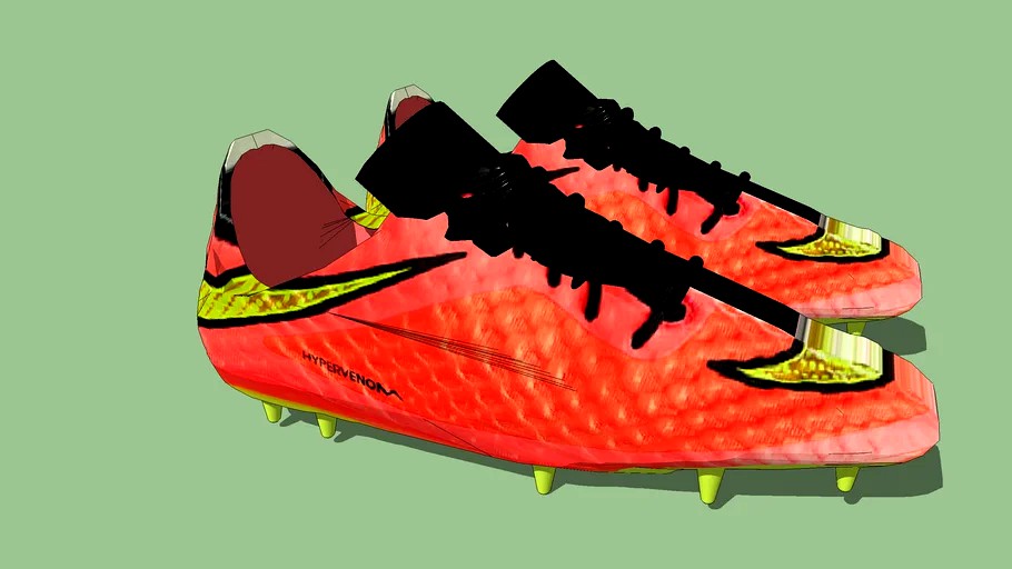 Football boots 3d model