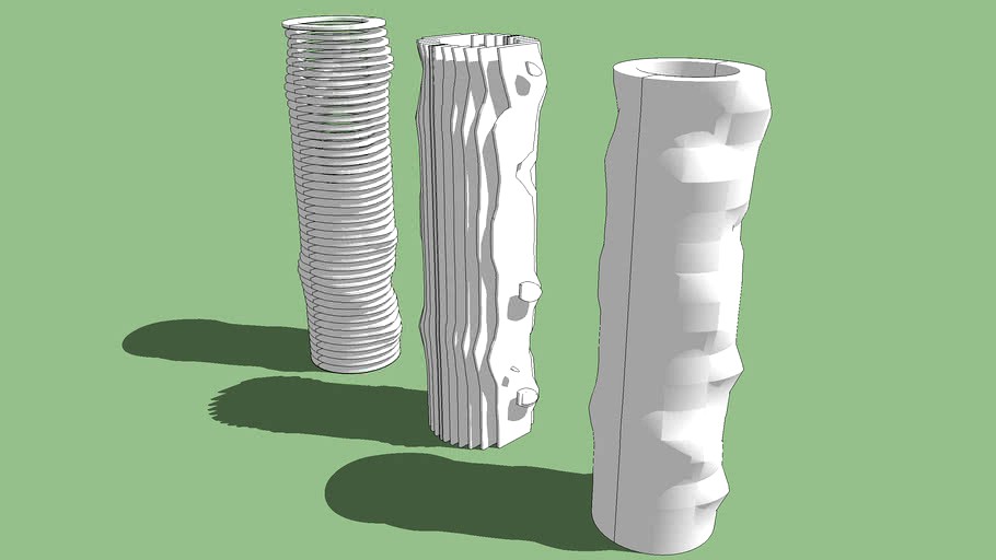Parametric Columns 3d model