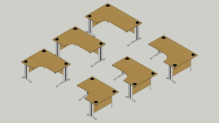 Universal Workstations 3d model