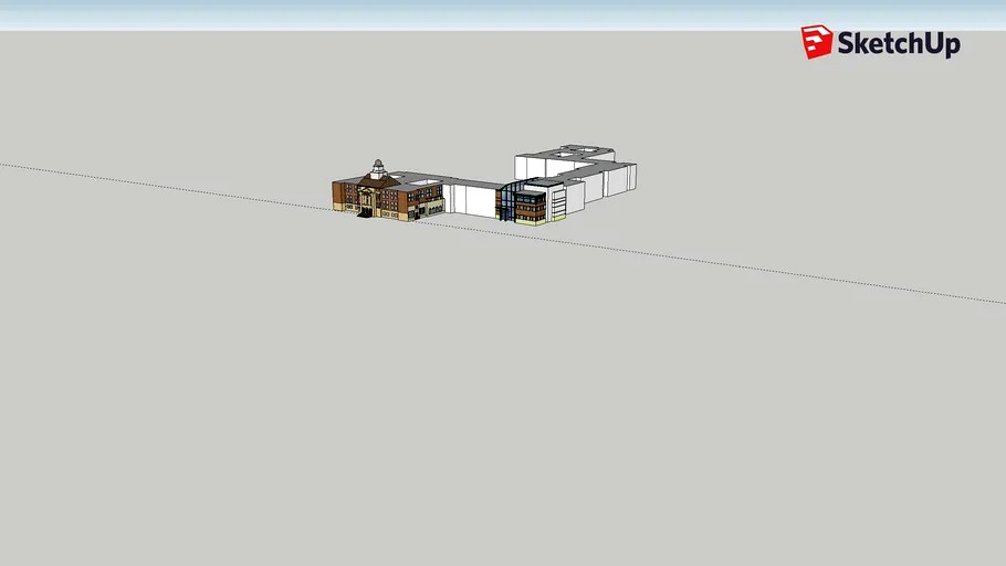 School Map Project 3d model