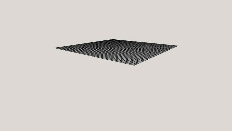 24mm ceiling grid with teg tile 3d model