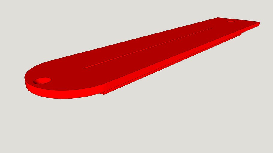 Shopsmith Mk. V Table Saw Insert 3d model