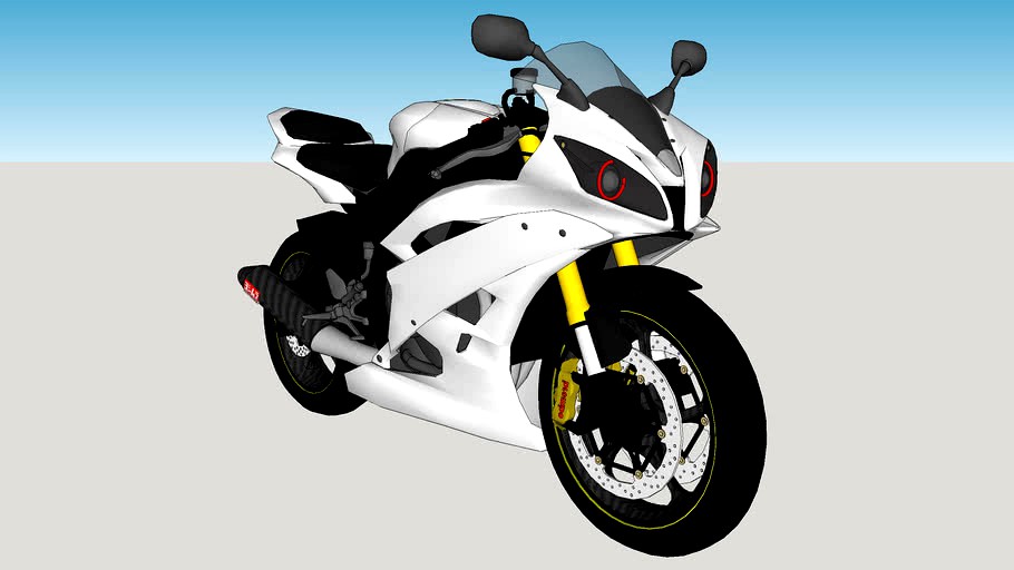 Yamaha R6 3d model